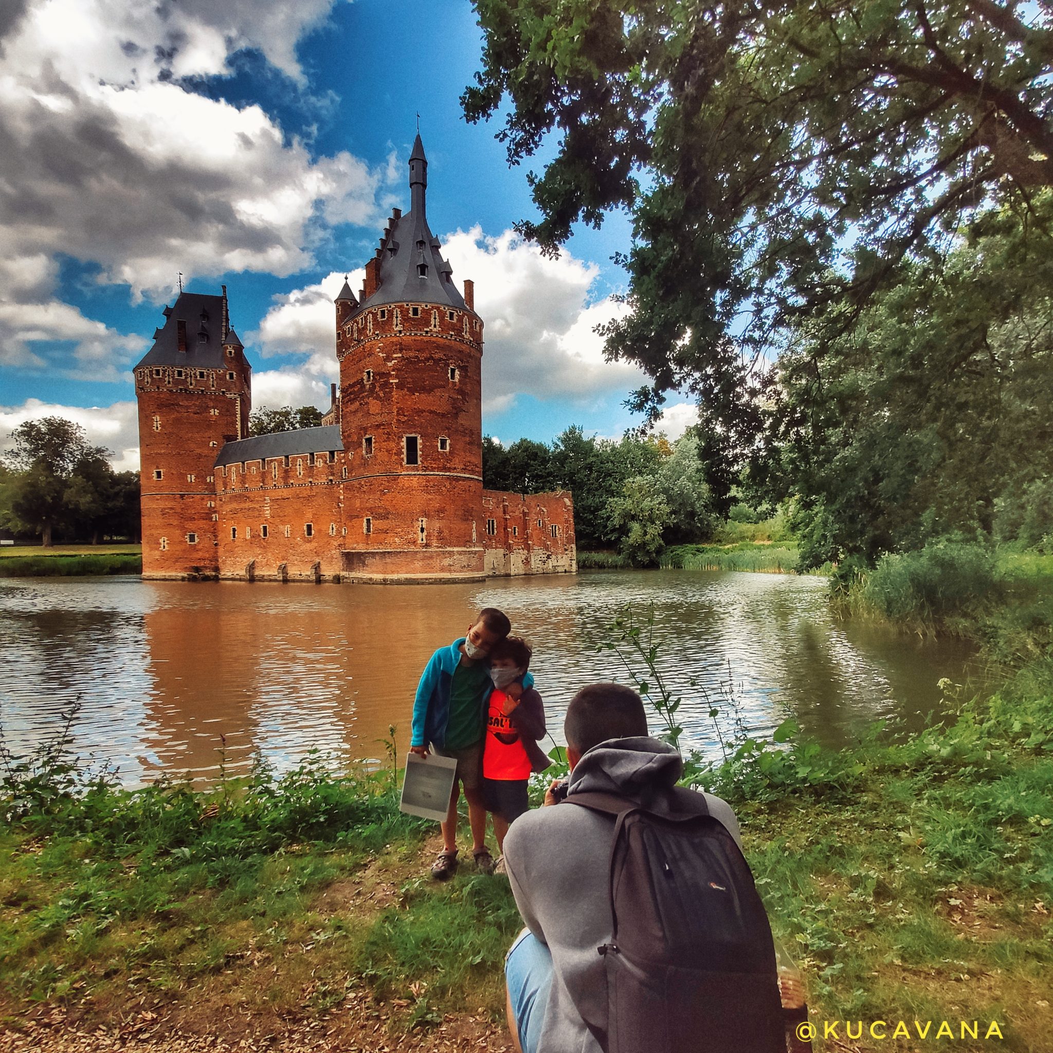 Beersel, un castillo belga del más puro estilo brabante