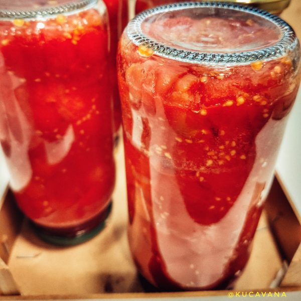 Paso a paso de como hacer conserva de tomate natural al baño Maria fácil